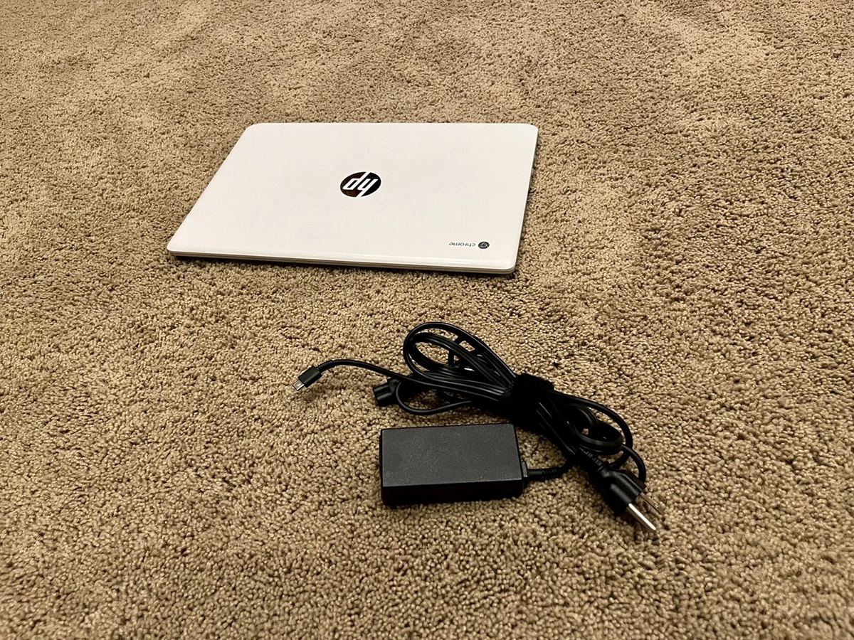 White Hp Chrome Laptop