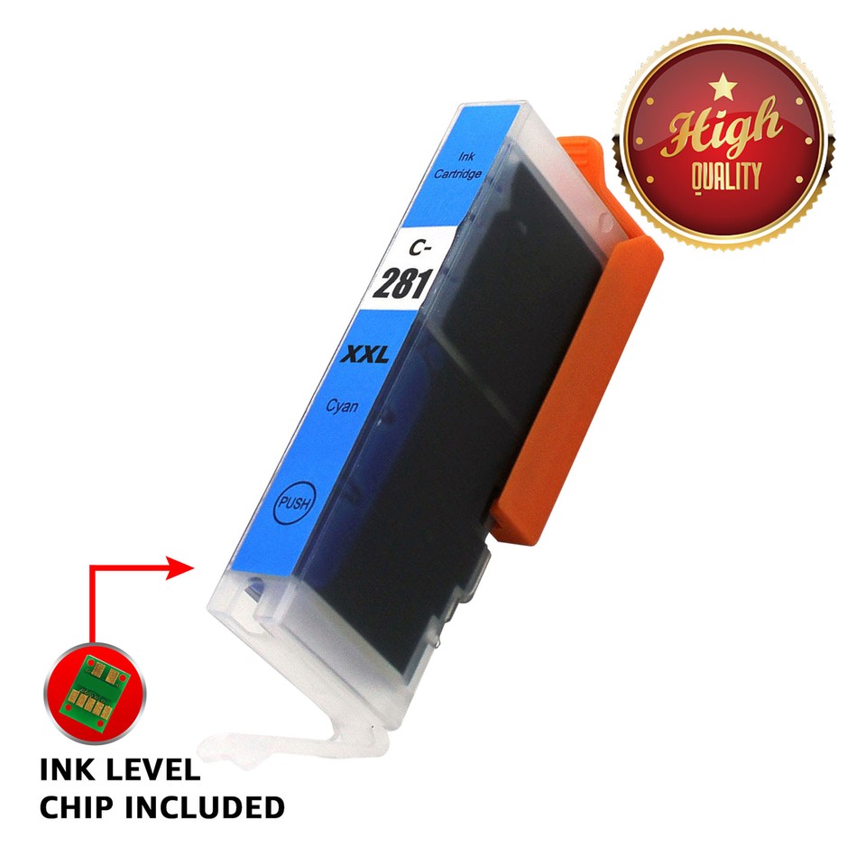 1-15PK XXL Ink Cartridges Set for Canon PGI-280XXL CLI-281XXL TR8520 ...