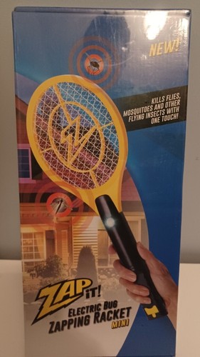 Zap It! Mini Bug Zapper - Rechargeable Mosquito, Fly Killer and Bug ...