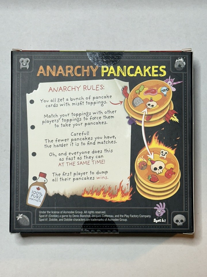 Anarchy Pancakes - Exploding Kittens Family Card Game - New, Sealed, 2 ...