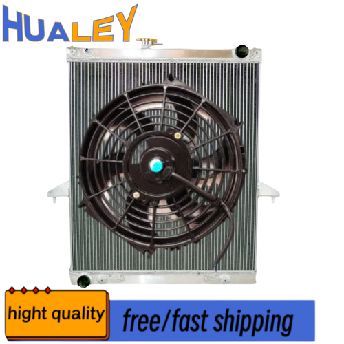Radiator+FAN For 3Row NISSAN PATROL Y61 GU 3 4 5 4.2 Turbo Diesel 2001 ...