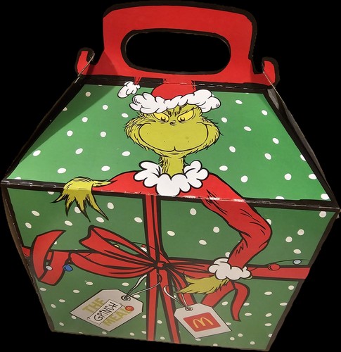 limited-edition McDonald's "The Grinch" themed box only | eBay