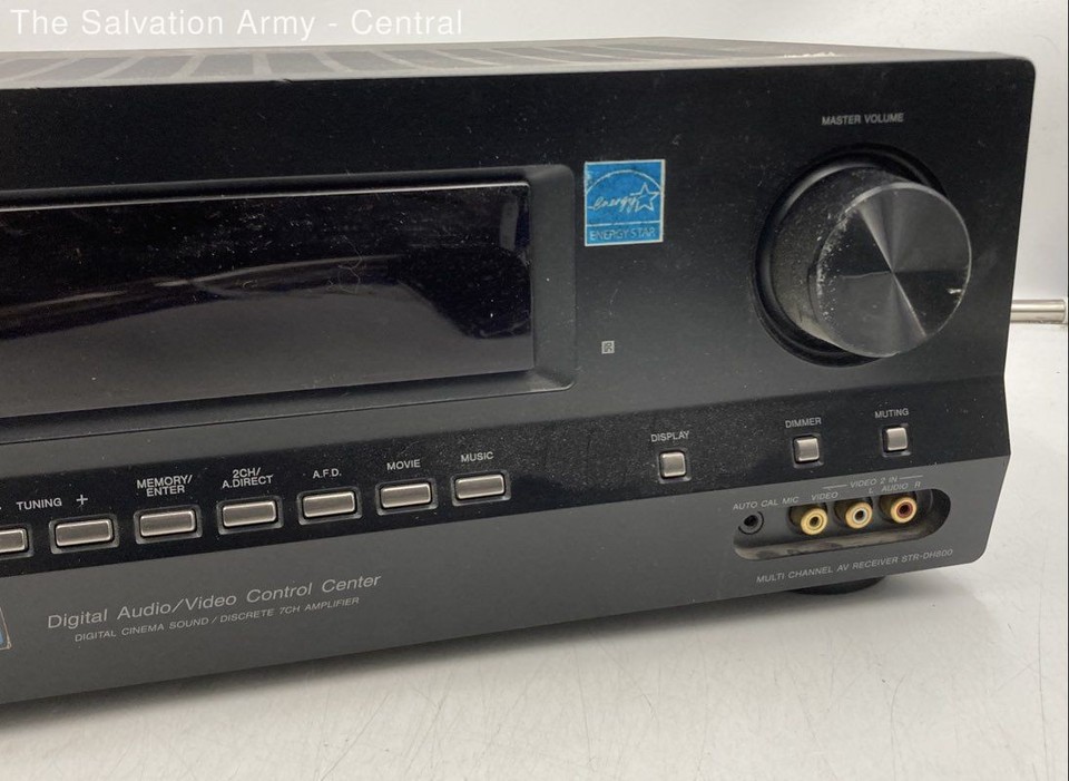 Sony STR-DH800 7.1 Channel Digital Audio/Video Control Surround Sound ...