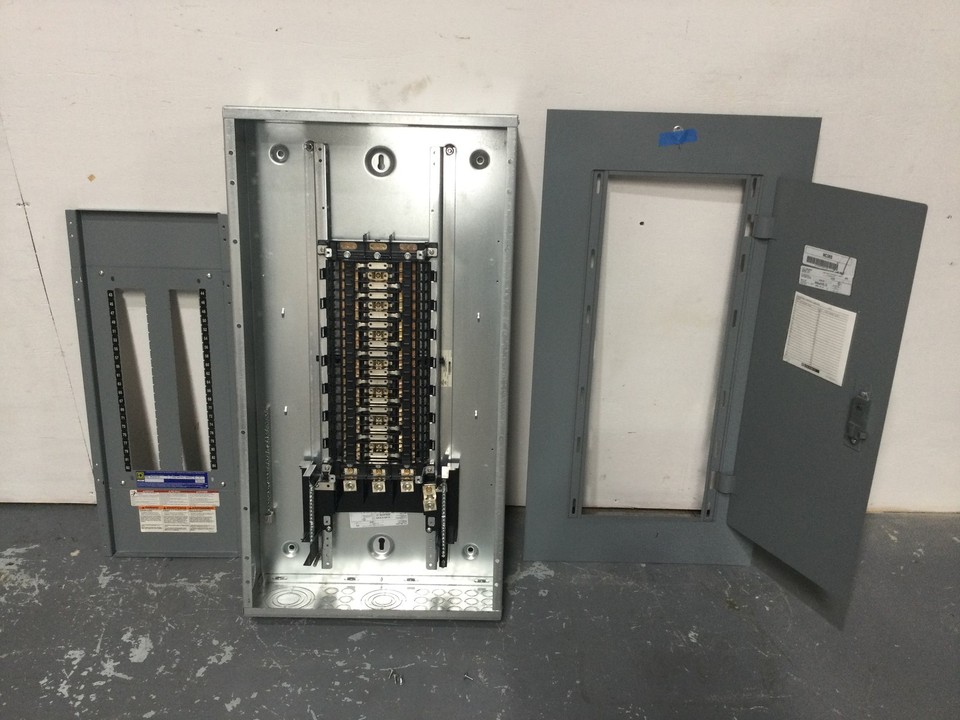 Square D NC38S/NQ442L2C 225 Amp 3 Phase 42 Space 120/240V Panelboard 38 ...