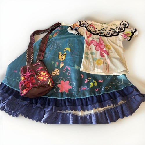 Encanto Mirabel Madrigal Kids Halloween Costume Full Outfit Dress Up ...