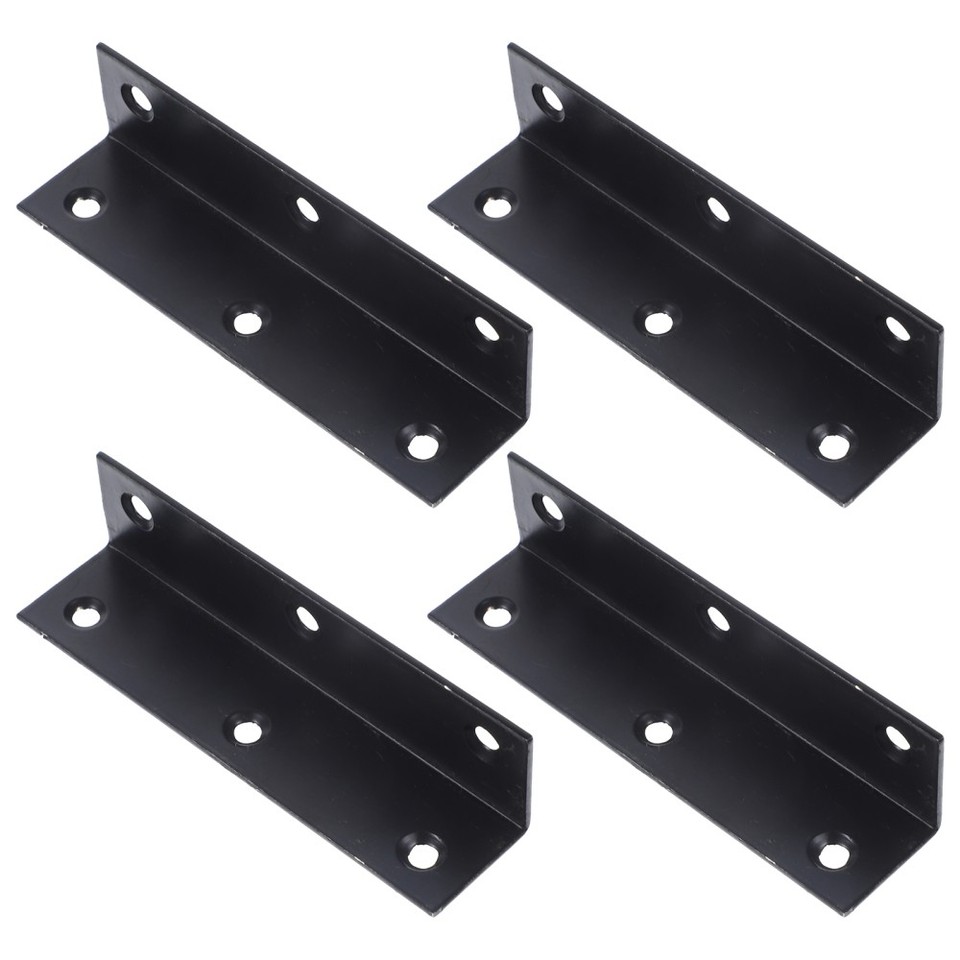 4pcs Right Angle Brackets Cast Iron Angle Brackets L Angle Brackets ...