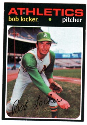 1971 Topps #356 Bob Locker, Oakland Athletics | eBay