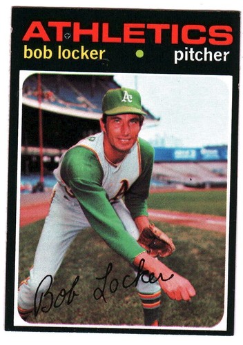 1971 Topps #356 Bob Locker, Oakland Athletics | eBay