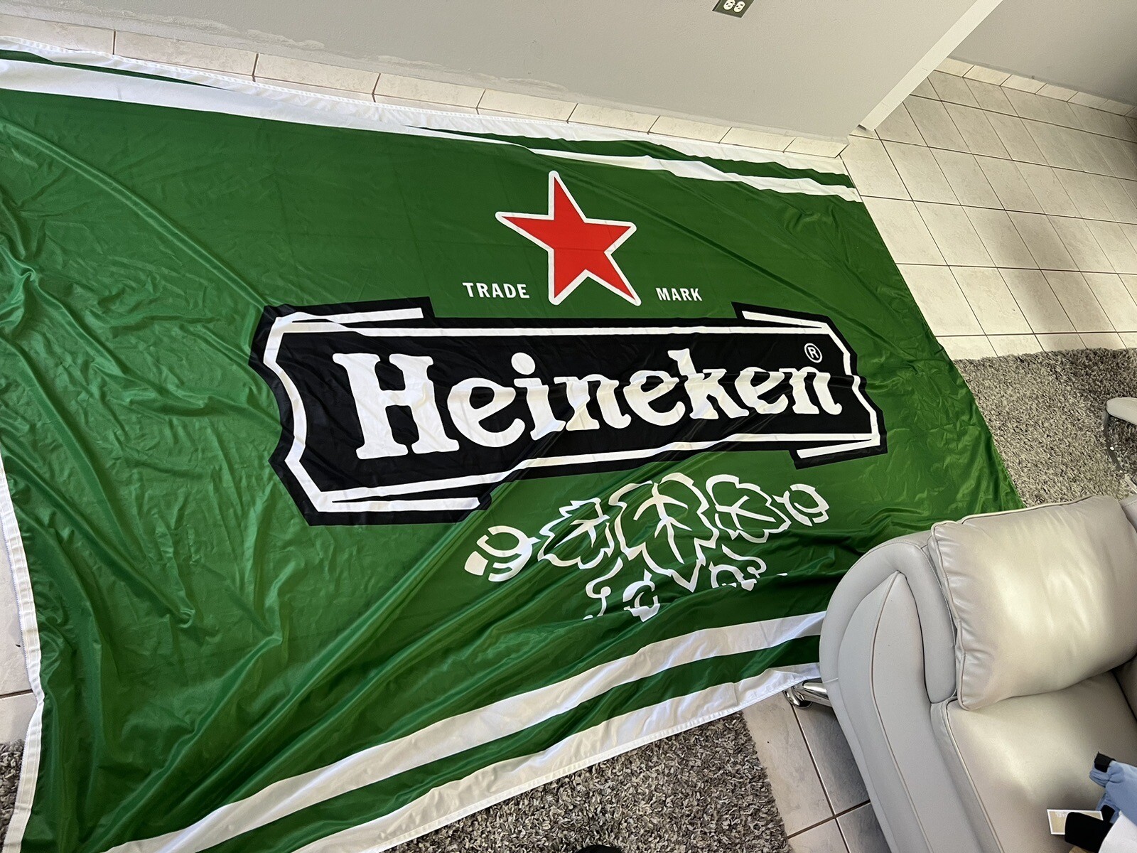 Heineken Flag 9x7 | eBay