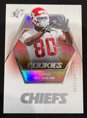 JEFF WEBB Kansas City Chiefs 2006 SPx Football #133 Rookie RC #0784/ ...