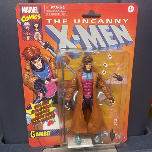 Hasbro Marvel Legends Uncanny X-Men GAMBIT RETRO CARD Jim Lee Target ...