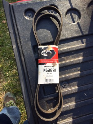 New In Pkg. Gates Micro-V AT K060798 & 6PK2027 12/16” X 80-3/8” OC | eBay