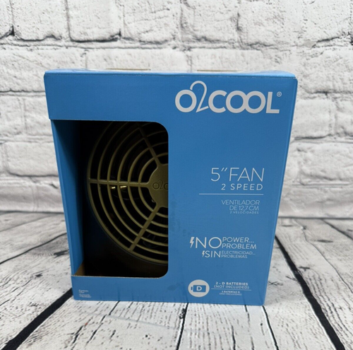 O2COOL 5" 2 SPEED COOLING TENT VENTILATION FAN NIB | eBay