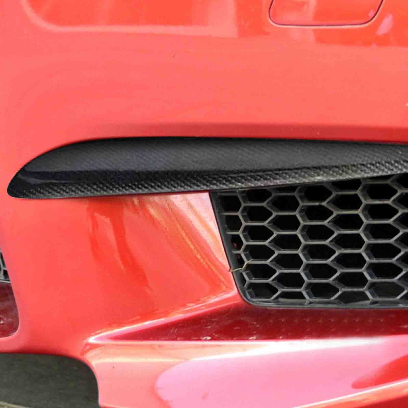 Fits BMW M6 F06 F12 F13 Carbon Fiber Front Bumper Lip Upper Splitter ...