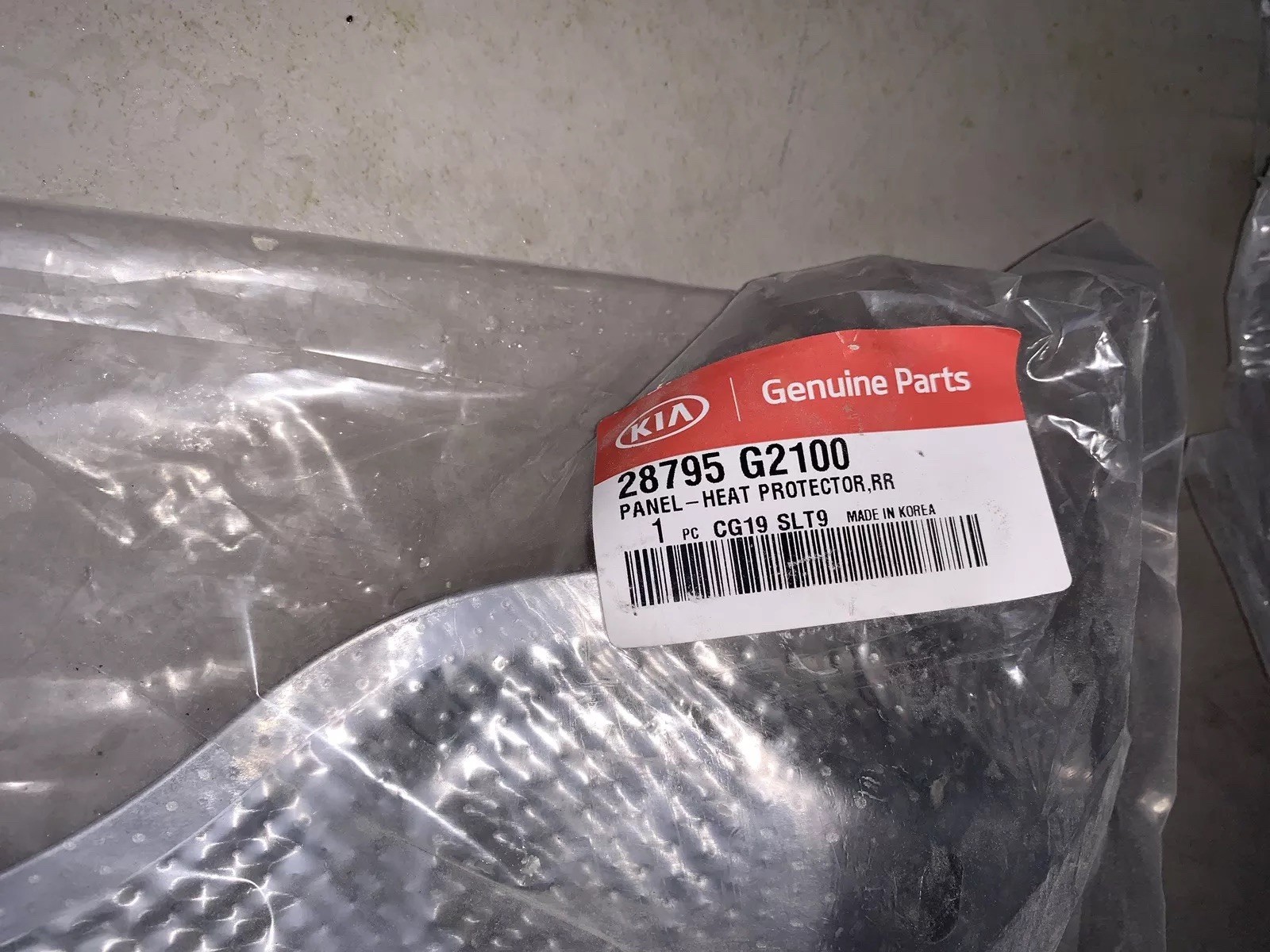KIA OEM 2017-2018 Niro 1.6L-L4 Exhaust-Heat Shield 28795G2100 | eBay