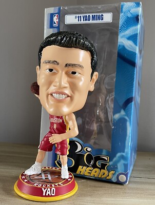 Chinese Basketball Legend YAO MING Houston Rockets NBA BIGhead ...