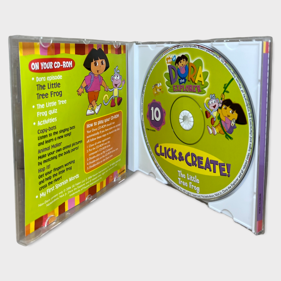 Dora the Explorer Click & Create - Windows PC [Jewel Case] - Choose ...