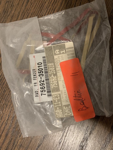 Toyota OEM 03-05 4runner Exterior-rear-lower Cladding Pad 5385342010 ...