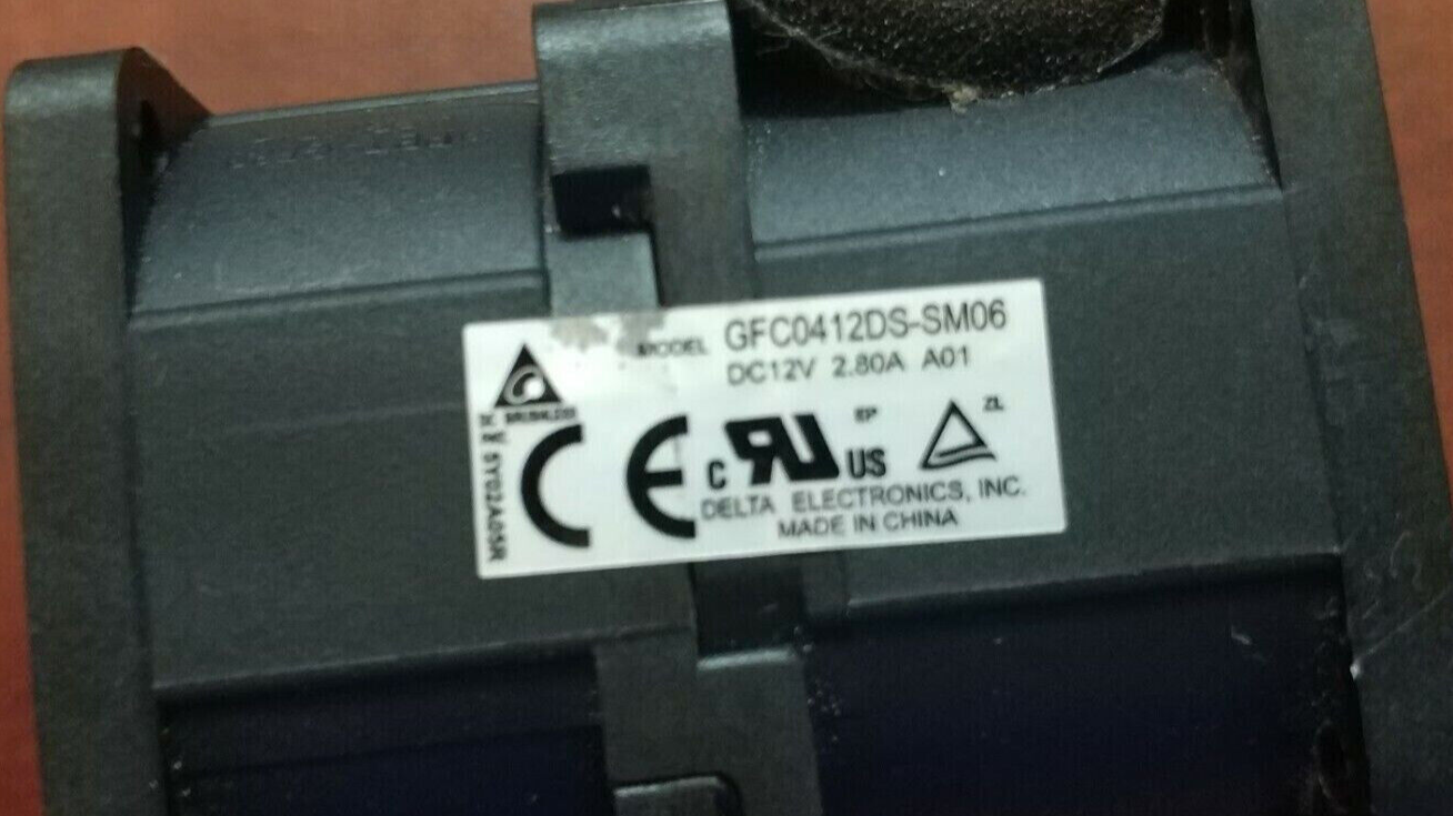 Delta Electronics GFC0412DS-SM06 HPE Composable Fabric FM 2072 Fan | eBay