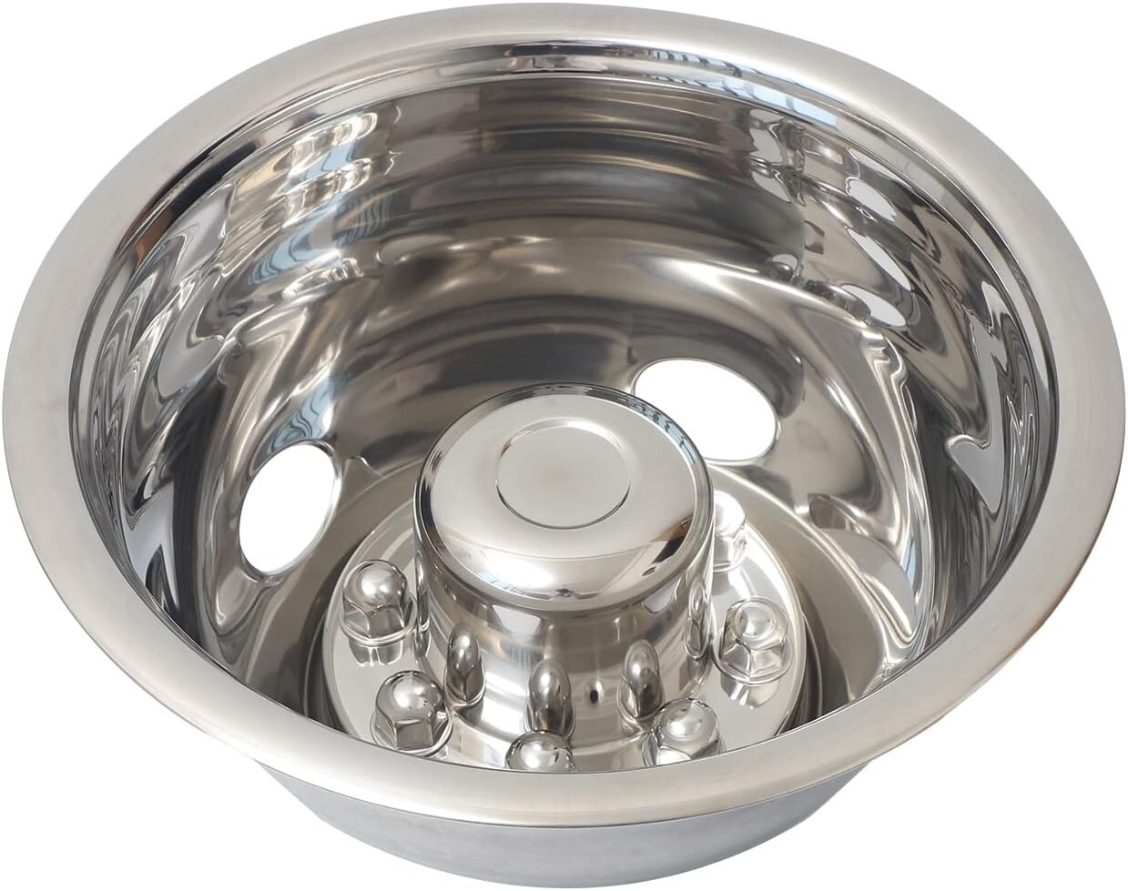 2008-21 Ford E350 E450 Van Bolt On 16" Dual Wheel Simulators Dually Rim ...
