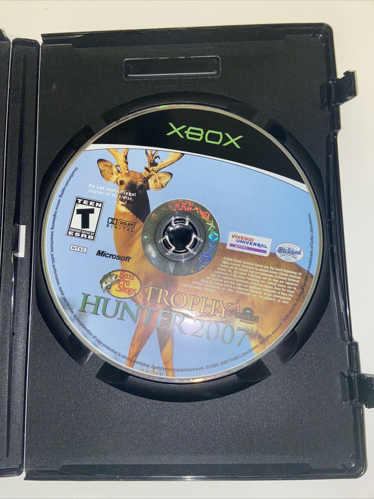 Bass Pro Shops: Trophy Hunter 2007 (Microsoft Xbox, 2006) Disc Only ...