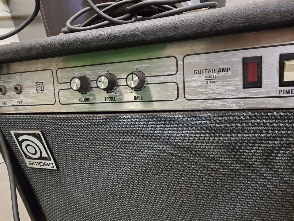 Ampeg G100 Guitar Amp 1970s | eBay