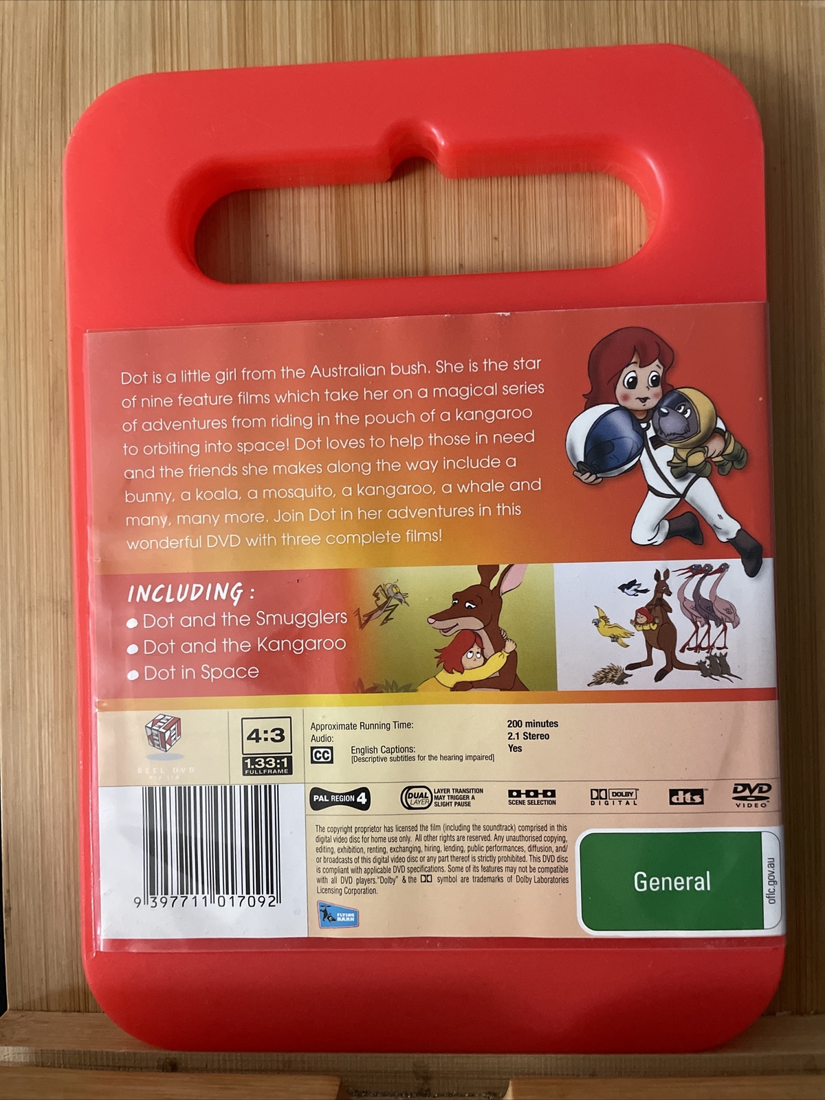 Dot And The Kangaroo (DVD, 1977) - Region 4 Rare | eBay