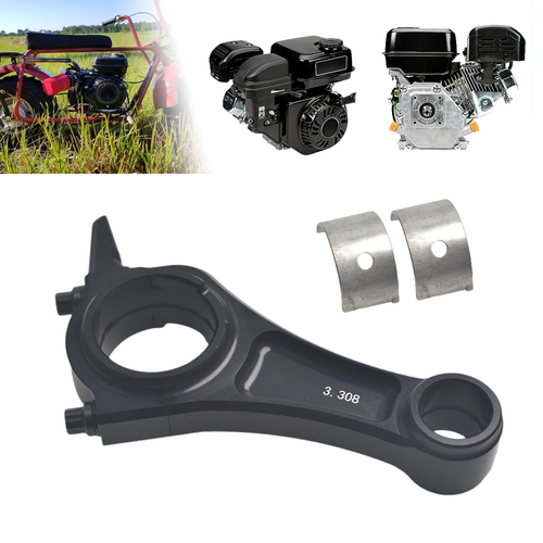Aluminum Connecting Rod (3.308") For Predator 212cc Engine Go Kart Cart ...