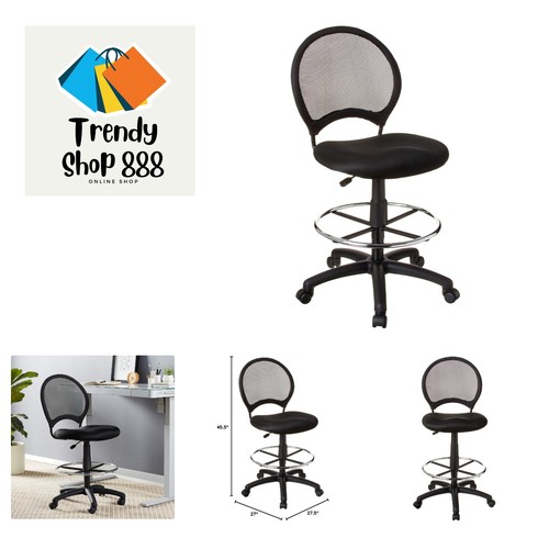 Mesh Drafting Stool | eBay