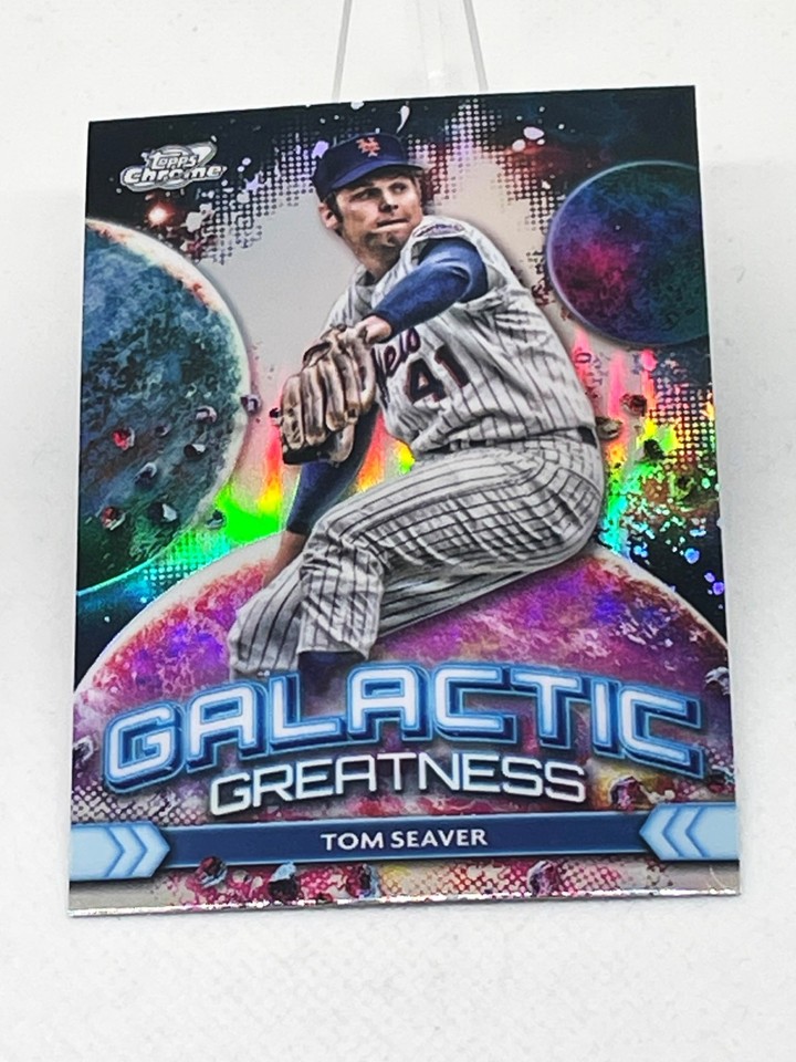 2024 Topps Chrome Cosmic Galactic Greatness Tom Seaver #GG-25 New York ...