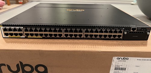 HPE Aruba 3810M 48 Port Poe+ Switch (JL076A) 1/2.5/5/10 Gigabit & PSU ...