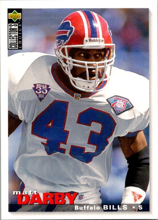 1995 Collector's Choice Football 303 Matt Darby | eBay