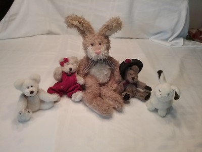 Russ Stuffed Animals Berrie & Boyd's Collection Bears Rabbits ...
