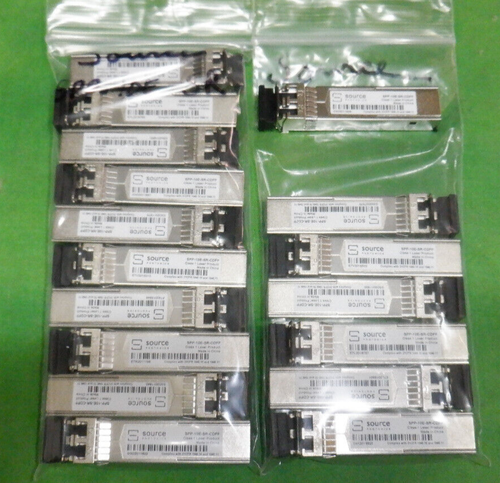 Source Photonics SPP-10E-SR-CDFF SFP Transceiver Module LOT OF 17 @ T ...