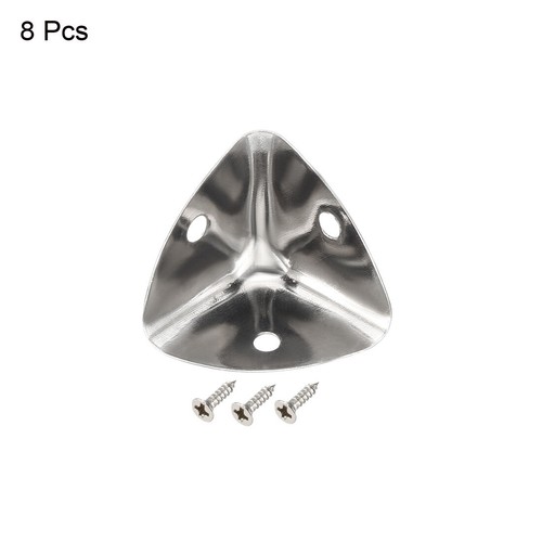 Metal Box Corner Protectors Edge Guard Protector 25 x 25 x 25mm Silver ...