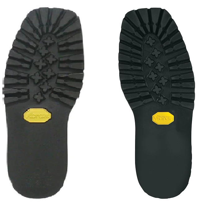 Vibram #100 Montagna Pair of Full Sole + Pair of heel replacements For ...