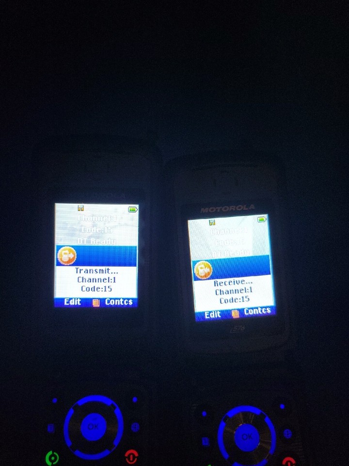 (2) Two Motorola Nextel i576 Walkie Talkies w/ Direct Talk and Enhanced ...