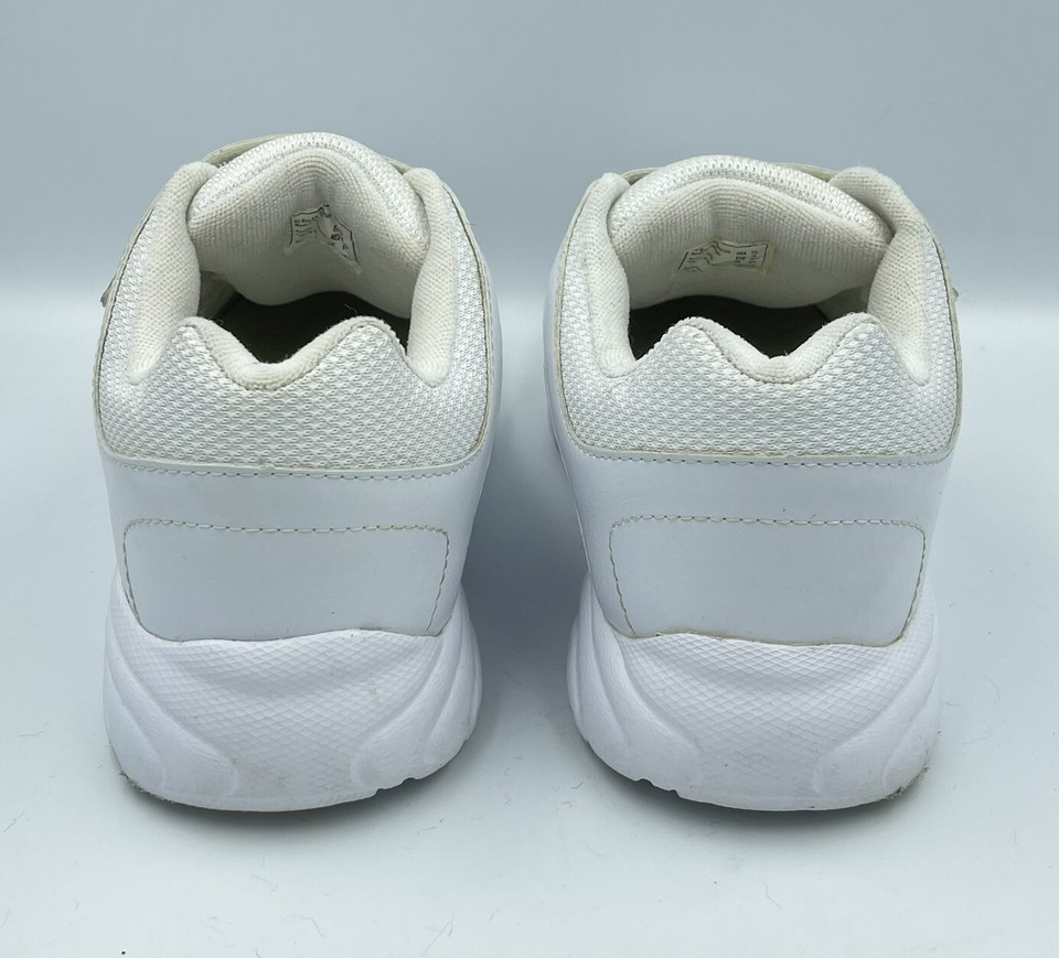 CROSS TREKKERS White Mens sz 7.5W Shoes Double Strap hook and loop ...