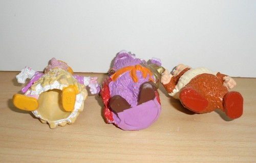 FRAGGLE ROCK MA PA GORG JUNIOR PVC Figures Schleich W.Germany JIM ...