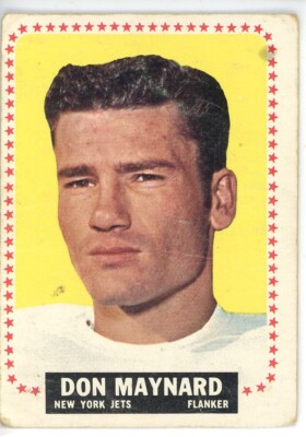 1964 Topps #121 Don Maynard Jets | eBay