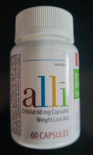Th1) BOTTLE-ALLI WEIGHT LOSS PILL-60MG-60 COUNT CAPSULES/SEALED ...