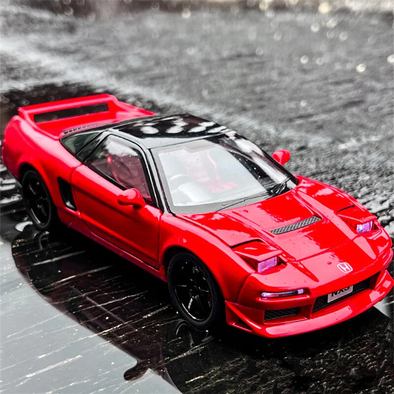 1:24 HONDA Acura NSX MK1 NA1 Diecast Car Model Metal Classic Racing Car ...