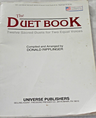 The Duet Book - 12 Sacred Duets Arr. by Donald Ripplinger Sheet Music ...