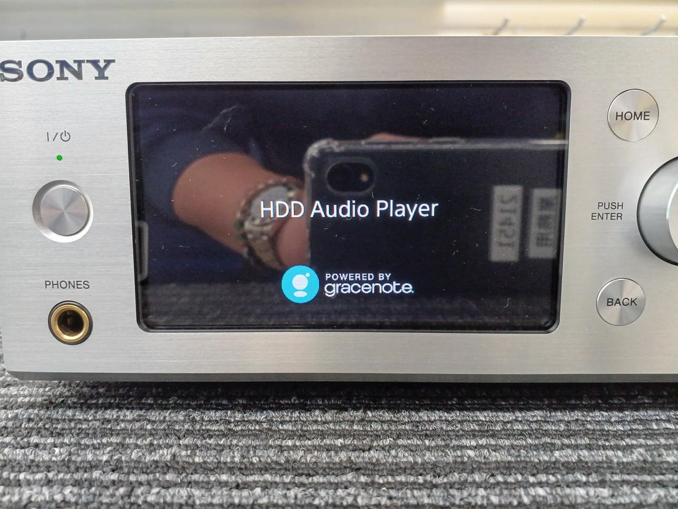 SONY HAP-S1 Silver HDD Hi-Res Audio Player System Working Excellent | eBay