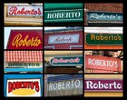 ROBERTO Name Poster featuring photos of actual signs | eBay