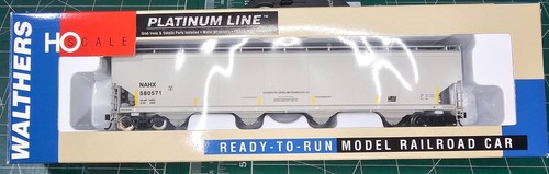 932-7164 Walthers Platinum Line NAHX (GE Railcar) 6200 Plastic Pellet ...