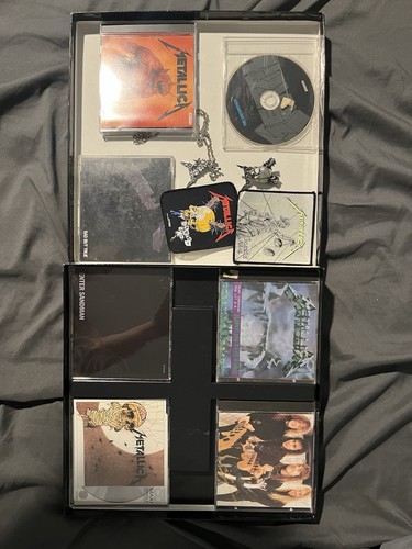 Rare Metallica Box Set. Eight Rare Cds And Cd Singles Two Patches ...