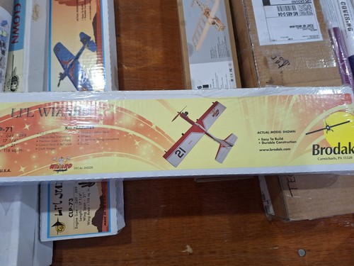 Factory Sealed Brodak Lil Wizard 1/2A Control Line Kit | eBay