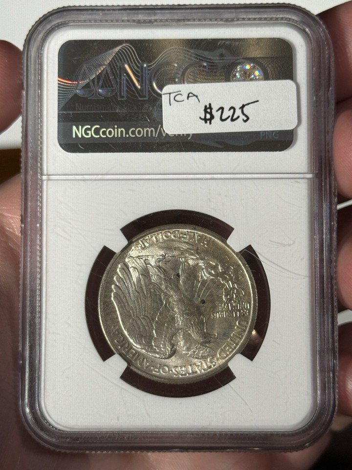 🌟TONER🌟1940 Walking Liberty 50C Silver Half Dollar, NGC MS65, NICE COIN ...