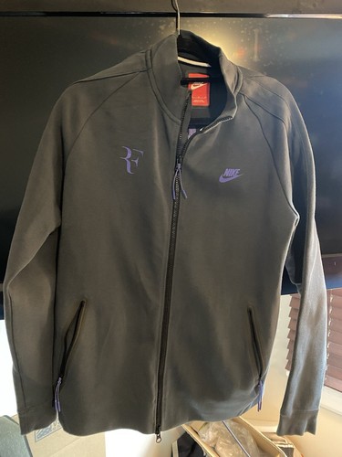 Nike Roger Federer RF Premier Tech Fleece Jacket 2015 French Open Mens ...